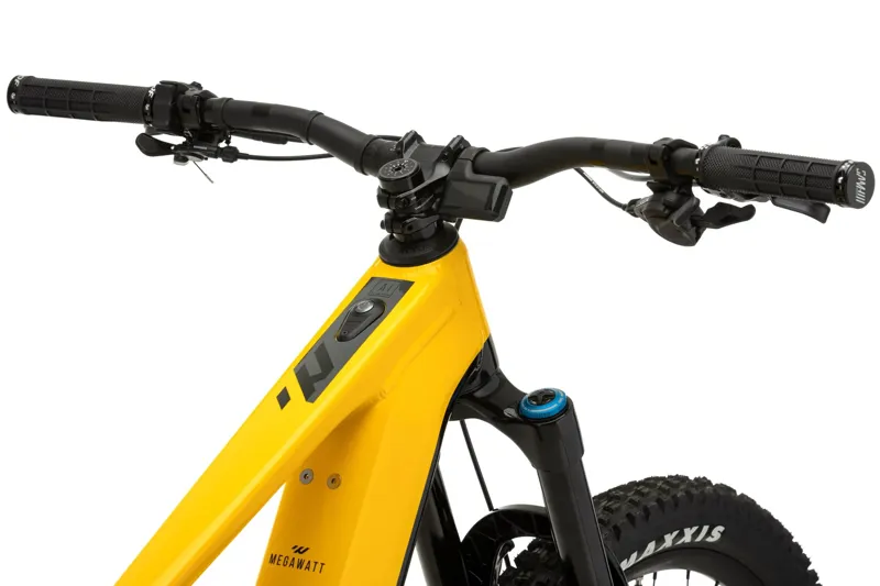 2022 Nukeproof Megawatt 297 Alloy Elite Full Sus E-MTB in Yellow