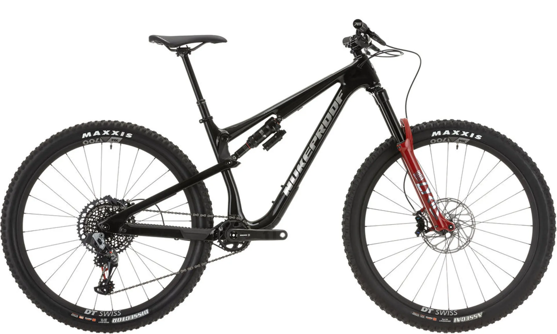 Nukeproof Reactor 290 RS Carbon Mountain Bike in Black